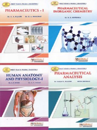 Book Set #1 : P.C.I – B.PHARM – SEMESTER 1 (TEXT BOOKS) [7 BOOKS ...