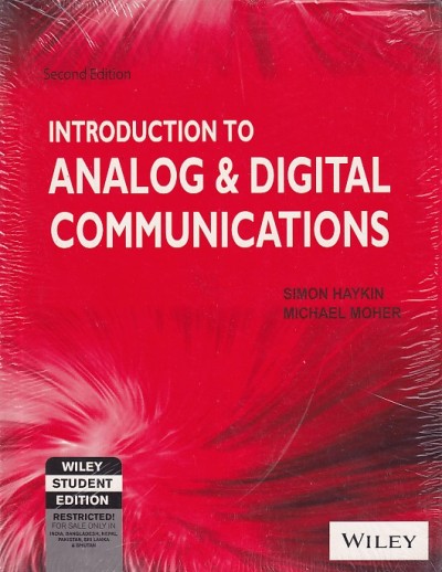 Introduction To Analog And Digital Communication Simon Haykin