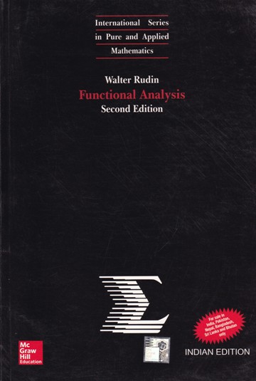 FUNCTIONAL ANALYSIS- WALTER RUDIN | Pragationline.com
