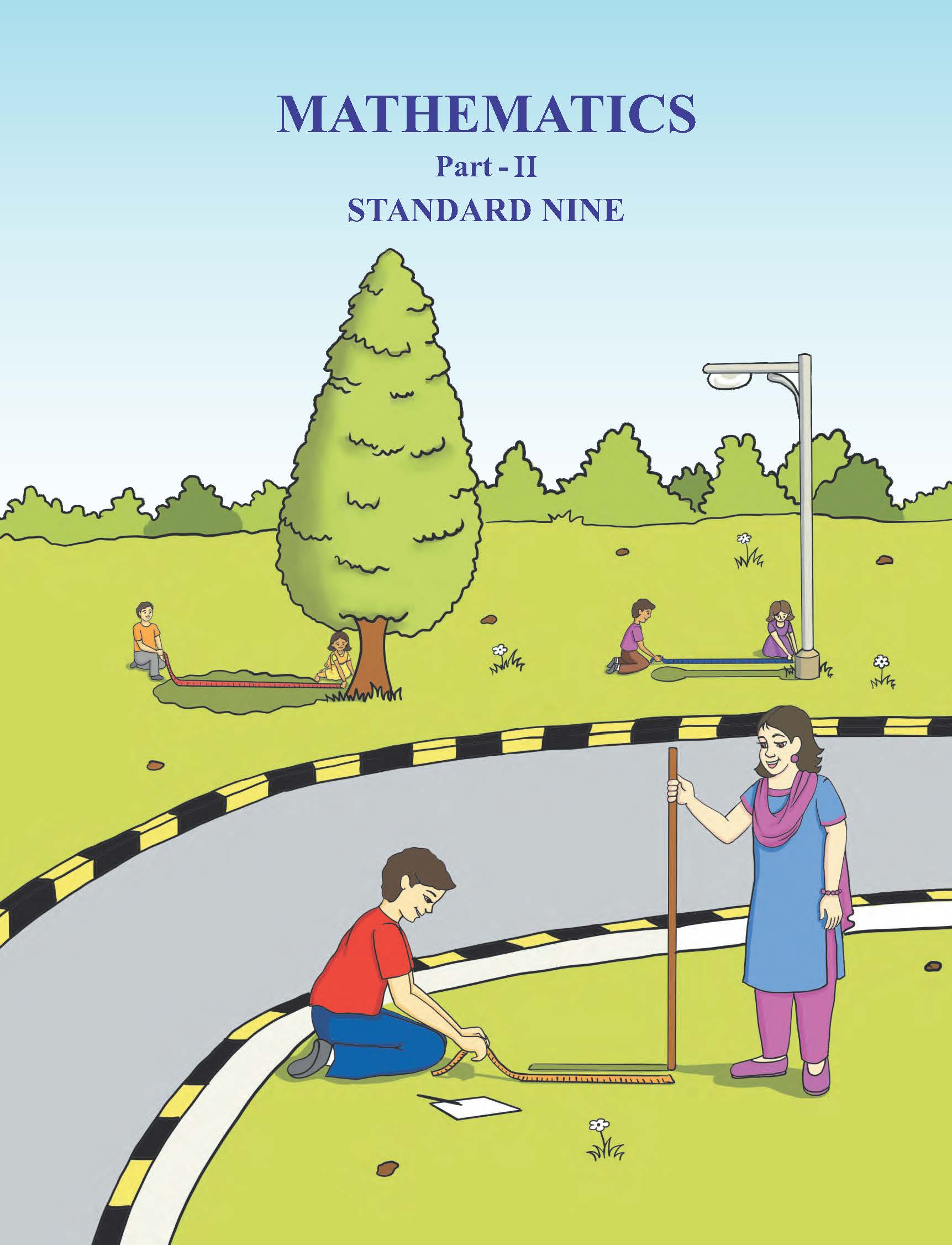 Mathematics Part 2 Std NINE Std 9 English Medium Maharashtra