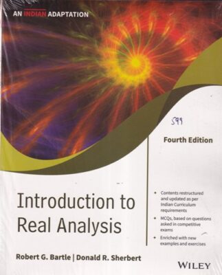 INTRODUCTION TO REAL ANALYSIS | ROBERT G. BARTLE, DONALD R. SHERBERT ...