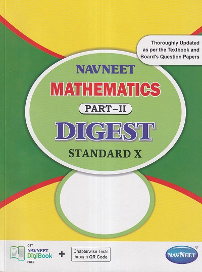 Navneet Mathematics Part 2 Digest Standard X Guide Notes Class 10 Navneet