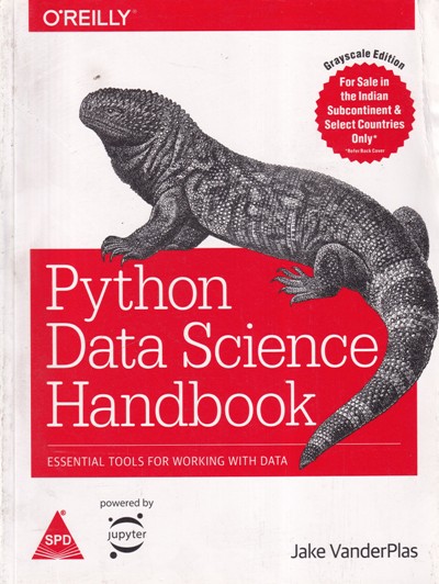 PYTHON DATA SCIENCE HANDBOOK- JAKE VANDERPLAS | Pragationline.com