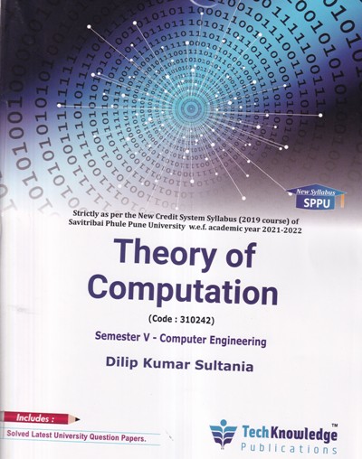 THEORY OF COMPUTATION – Third Year TY Degree Course in Computer ...