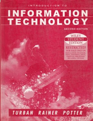 SECOND HAND BOOK | INTRODUCTION TO INFORMATION TECHNOLOGY | WILEY ...