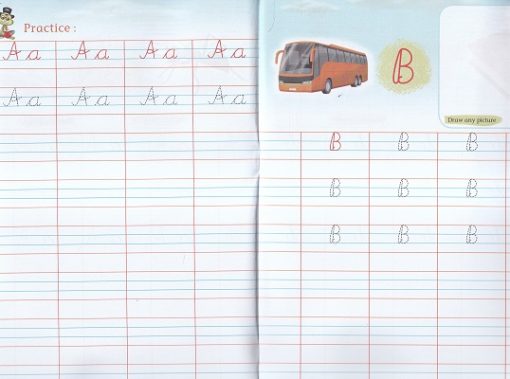 Grafalco Pre-School Cursive Capital & Small Letters | GRAFALCO ...