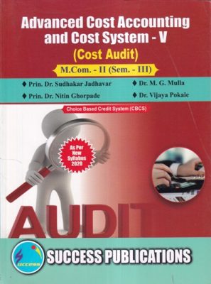 ADVANCED COST ACCOUNTING AND COST SYSTEM V | SUCCESS | Pragationline.com