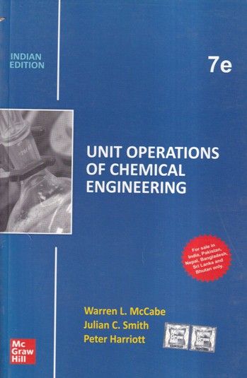 UNIT OPERATIONS OF CHEMICAL ENGINEERING | MC GRAW HILL | Pragationline.com