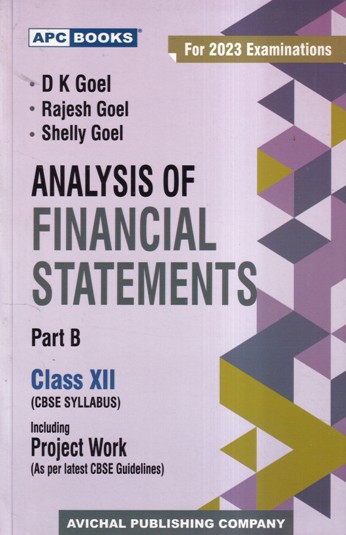 ANALYSIS OF FINANCIAL STATEMENTS – Class 12th CBSE Part B – Including ...