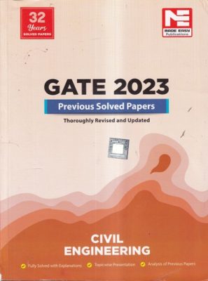 GATE 2023 PREVIOUS SOLVED PAPERS CIVIL ENGINEERING | MADE EASY ...