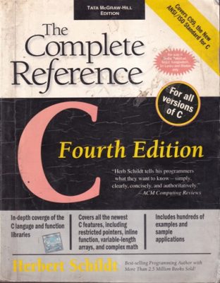 THE COMPLETE REFERENCE C | MC GRAW HILL (Second Hand Book ...