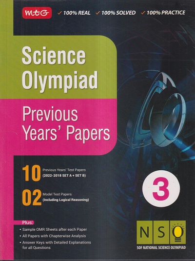 SCIENCE OLYMPIAD PREVIOUS YEARS’ PAPERS CLASS-3 | MTG | Pragationline.com