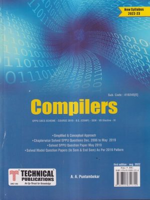 COMPILERS (COMPUTER ENGINEERING SEM 7) SPPU 2019 | A.A. PUNTAMBEKAR | TECHNICAL PUBLICATIONS ...