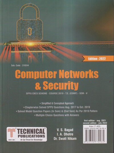 COMPUTER NETWORKS AND SECURITY – Third Year TY Degree Course in Computer Engineering – Semester ...