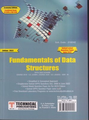 FUNDAMENTALS OF DATA STRUCTURES (COMPUTER ENGINEERING / AI & DS SEM 3 ...