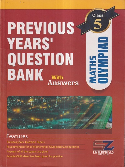 PREVIOUS YEARS’ QUESTION BANK WITH ANSWERS MATHS OLYMPIAD CLASS 5 ...