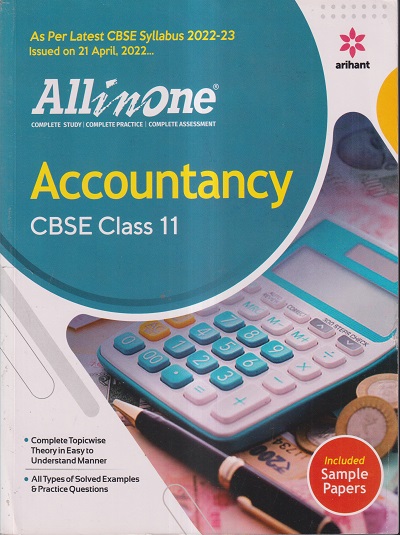 ALL IN ONE ACCOUNTANCY CBSE CLASS 11TH SAMPLE PAPERS | ARIHANT ...