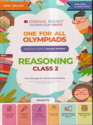 ONE FOR ALL OLYMPIADS (PREVIOUS YEARs SOLVED PAPERS) REASONING Class 2 ...