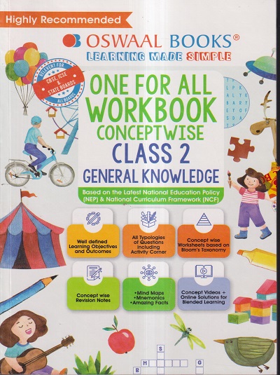 ONE FOR ALL WORKBOOK CONCEPTWISE CLASS-2 GENERAL KNOWLEDGE | OSWAL ...