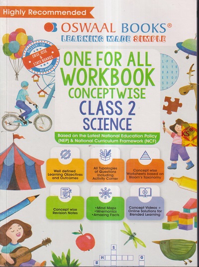 ONE FOR ALL WORKBOOK CONCEPTWISE CLASS-2 SCIENCE | OSWAL BOOKS ...
