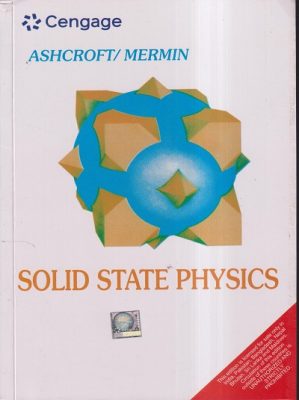 SOLID STATE PHYSICS | ASHCROFT / MERMIN | CENGAGE | Pragationline.com