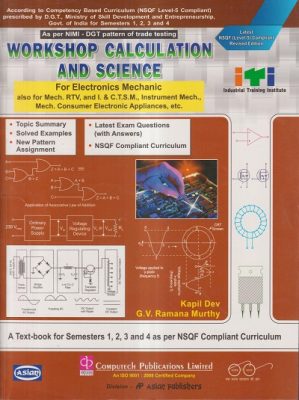 WORKSHOP CALCULATION AND SCIENCE FOR ELECTRONICS MECHANIC | KAPIL DEV ...