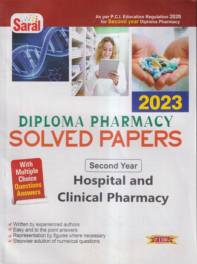 HOSPITAL AND CLINICAL PHARMACY SOLVED PAPERS 2023 (DIPLOMA IN PHARMACY 2nd YEAR) | MANSI SINGH ...