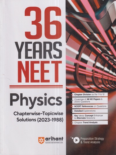 36 Years NEET Chapterwise Topicwise Solutions (1988-2023) PHYSICS ...