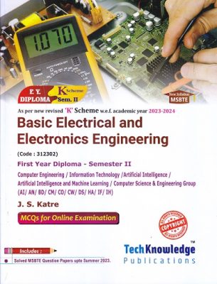 Basic Electrical and Electronics Engineering – First Year Diploma – Semester 2 – For Computer ...