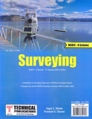 Surveying MSBTE K Scheme-FY Diploma SEM II (CIVIL) | Sagar E. Shinde, Prashant G. Chavan ...