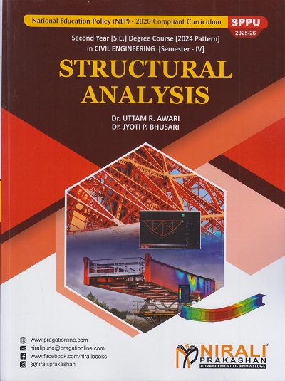 STRUCTURAL ANALYSIS for SPPU Second Year [SE] Degree in Civil Engineering Semester 4 | Dr. Uttam ...