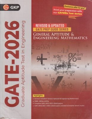 SECOND HAND BOOK | GATE – 2026 GENERAL APTITUDE & ENGINEERING ...